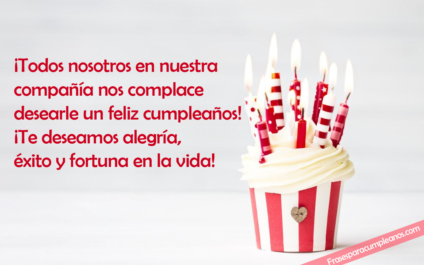 Frases de cumpleaños para COMPAÑERO - frasescumple