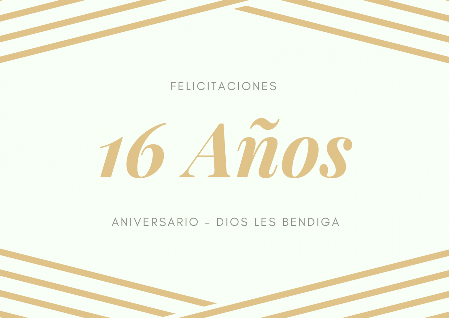 Felicitaciones de Aniversario de bodas 16 años – Boda de Hiedra ...